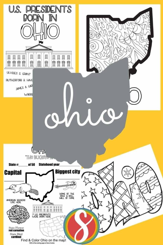 Ohio Printable Activities - Creative Printable