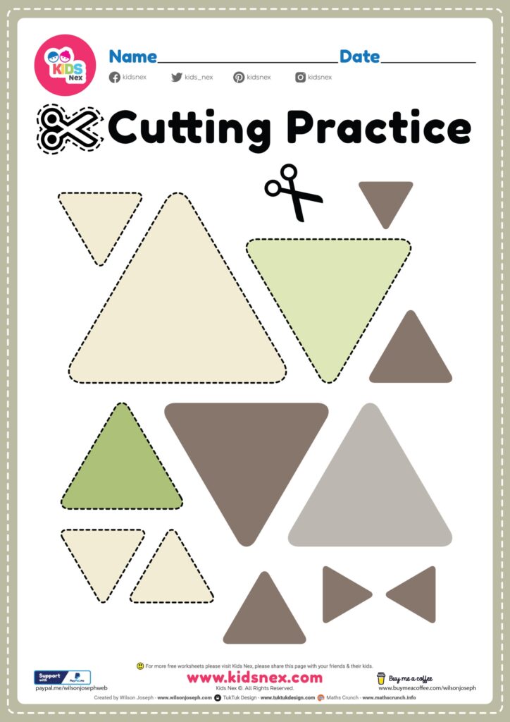 Printable Cutting Activities - Creative Printable