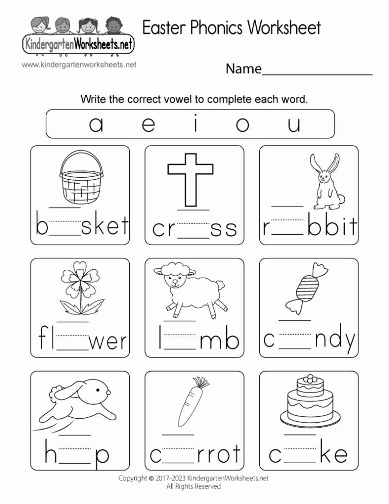 Phonics Activity Sheets Printable - Creative Printable