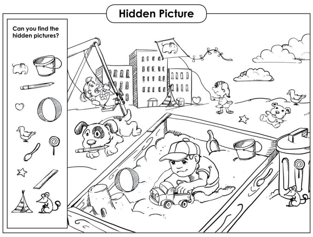 Free Printable Hidden Object Puzzle Games - Creative Printable